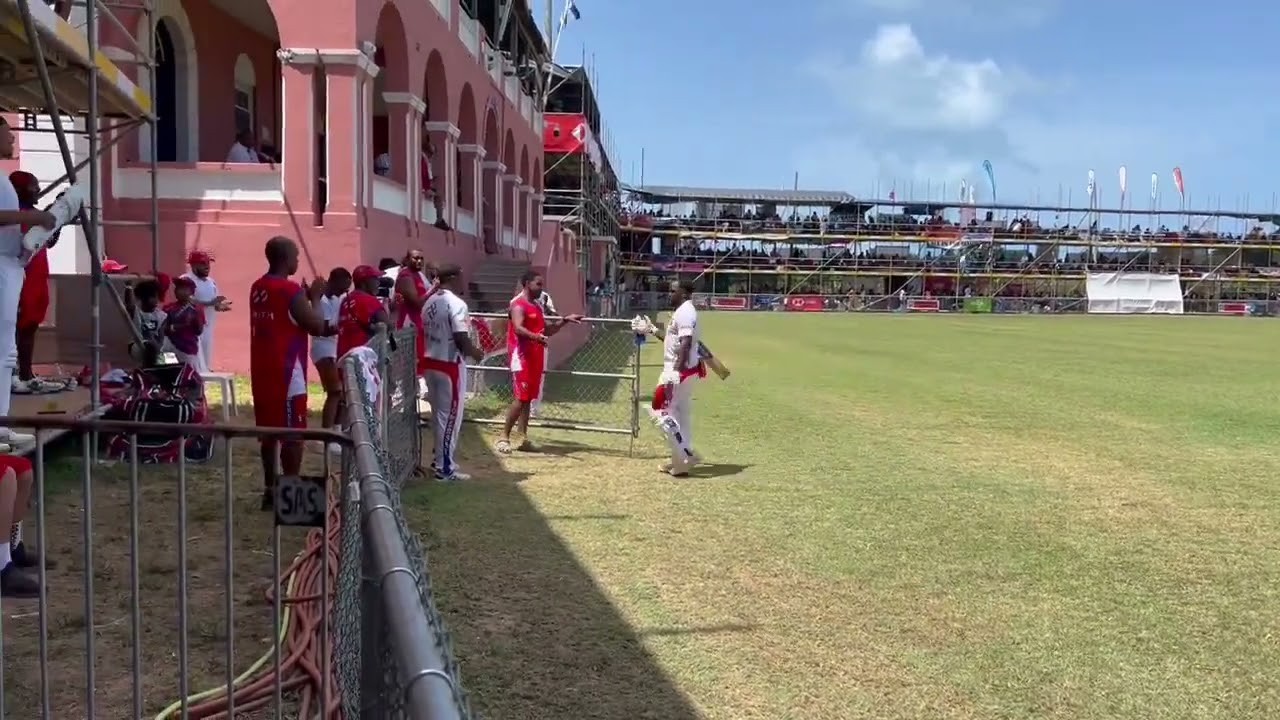 2024 | Applause As Kamau Leverock Walks Off - BernewsCupMatch.com